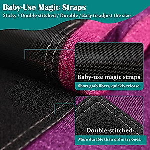 Zeaxuie Baby-Use-Grade Dog Anxiety Vest, Breathable Dog Jacket Wrap for Thunderstorm, Travel, Fireworks, Vet Visits- Calming Coat for Small, Medium & Large Dogs-XS-Purple