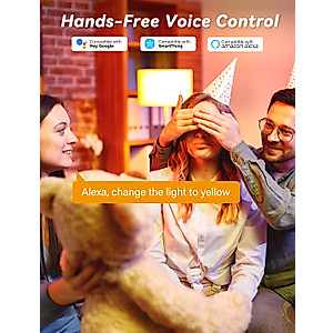 AVACUBE 4 Pack GU10 Smart Bulbs for Track Lights, 4.7 Watts PAR16 Smart LED Bulb Compatible with Alexa Google Assistant SmartThings Siri, Color Changing, Music Sync, Timer, 2700-6500K