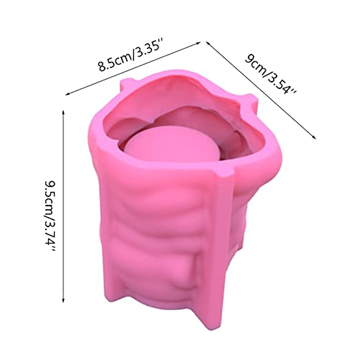 Monk Silicone Mold Jewelry Storage Tray Bowl Epoxy Resin Mold for DIY Crafts Jewelry Container Home Decor