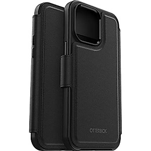 OtterBox Detachable Folio Wallet (Case Sold Separately) for MagSafe - IPhone 14 Pro Max (ONLY) - SHADOW (Black)