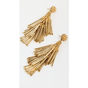 Deepa Gurnani Women's Deepa by Deepa Gurnani Rain Earrings, Gold, One Size