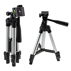 Navitech Lightweight Aluminium DSLR Camera Tripod Compatible with The Canon Powershot SX740 HS