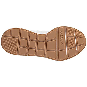 adidas Originals Men's Swift Running Shoe, White/White/Gum, 11