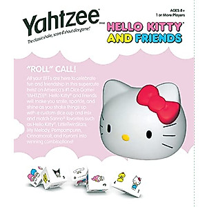 USAOPOLY YAHTZEE: Hello Kitty and Friends | Classic Family Dice Game
