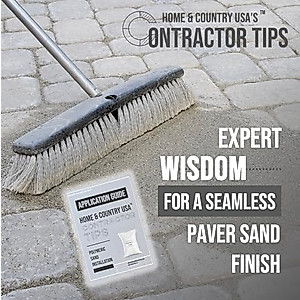 Alliance Gator Polymeric Stone Dust Bond. for Joint up to 6 Inches (Sahara Beige) with Home and Country USA Professional Contractor Tip