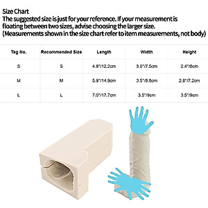 TOPYS Human Organ Body Silicone Resin Mold, Penis Candle Mold, Funny Arts Crafts Shape Figure 3D Mould, Naked Clay Soap Mould for Resin Plaster (S)