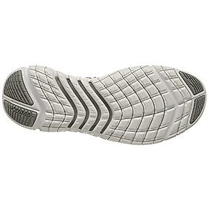 NIKE Women's Race Running Shoe, Black White Dk Smoke Grey, 6.5