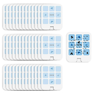 40 Pcs Sticky Replacement Glue Card Applicable to SH502, DT3005W, DT23005-06, Disposable Indoor Plug-in Trap Refill Board for Mosquito, Fly, Moth, Flying Gnat, Highend Glue, Pet and Child Safe