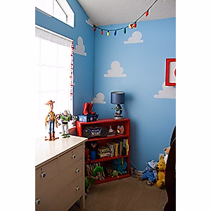 Cloud Stencil Set for Wall Decor: Reusable Stencils for a Kid’s Toy Story Room or Andy’s Room Nursery, 2-Pack Includes 1 Large and 1 Small Cloud Stencil