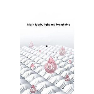 Motkassy Safe Knee Guard with Side Stabilizer, Sports Knee Guard Prevent Patella Injury, Knee Wrap with Super Soft Bandage, Running, Weight Loss, Jumping Rope, Hiking, All Sports (White,Medium)