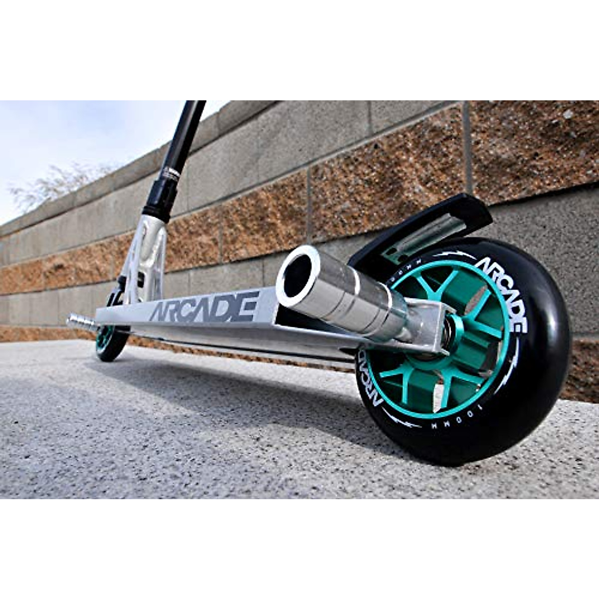 Arcade Pro Scooters Plus Stunt Scooter for Kids 10 Years and Up - Perfect for Intermediate Boys and Girls - Best Trick Scooter for BMX Freestyle Tricks (ARCADE Plus - Ultra Lava)