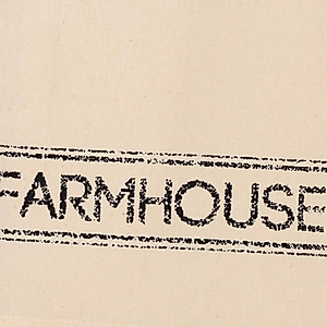 VHC Brands Sawyer Mill Charcoal 'Farmhouse' Kitchen Towel, Black, 19x28