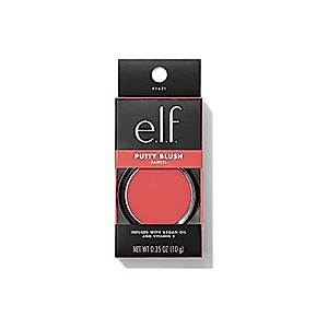 e.l.f. Putty Blush, Creamy & Ultra Pigmented Formula, Lightweight, Buildable Formula, Infused with Argan Oil & Vitamin E, Vegan & Cruelty-Free, Turks and Caicos