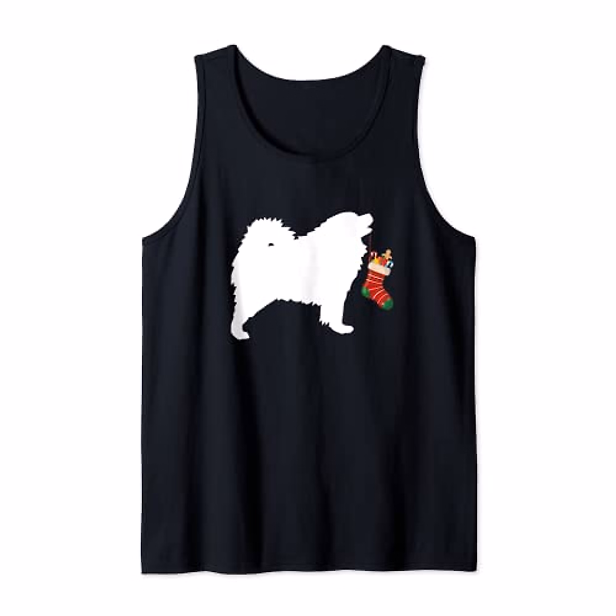 Samoyed Christmas Stocking Stuffer Dog Tank Top