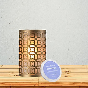 Serene House Clean Cotton No-Spill Wax Melt Pod Duo Pack – 2, 30g Fragrant Soy Wax Pods with Aroma Lasting 72 Hours Each – Patented Technology Prevents Spills for Easy, Safe, Clean Home Aromatherapy