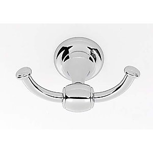 Alno Creations Royale Collection Double Robe Hook -a6684-pc- Polished Chrome