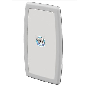 KoalaKare White Granite Vertical Surface-Mounted Baby Changing Station -Table