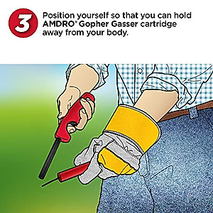 Amdro Gopher and Mole Killer, 6 Gassers, 0.75 oz