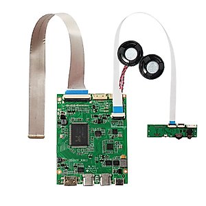 FanyiTek USB C Type C HDMI Controller Board 40 pin for 15.6" 1920x1080 NV156FHM-T10 B156HAK03.0 B156HAK02.0 EDP IPS LCD Screen