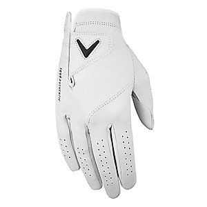 Callaway Golf 2020 Tour Authentic Glove (Right Hand, Men's Standard, Large), White