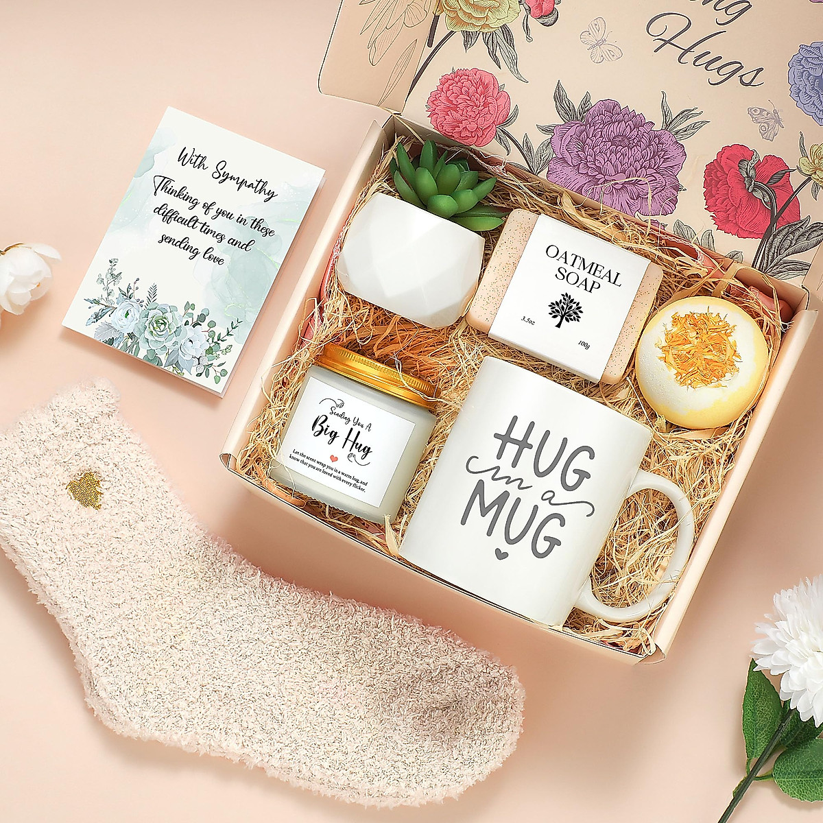 Sympathy Gift Baskets Sympathy Gifts for Loss of Loved One Condolences Gift Basket for Loss Bereavement Gifts Ideas Sorry for Your Loss Gifts Condolences Gift for Loss Care Package for Grieving Friend