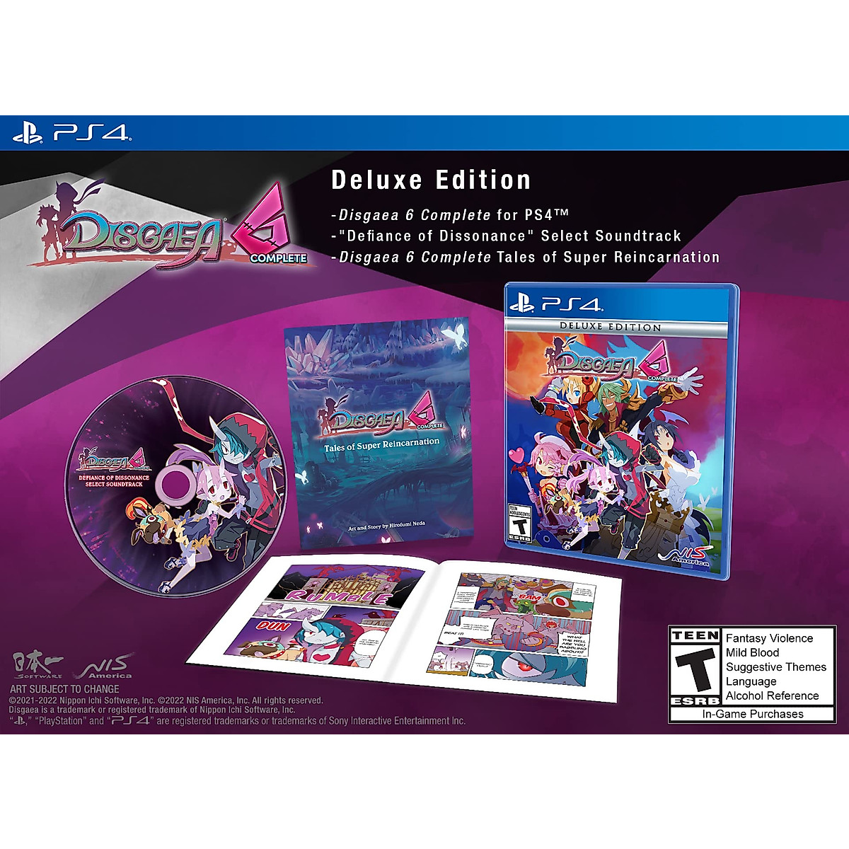 NIS America Disgaea 6 Complete: Deluxe Edition - PlayStation 4