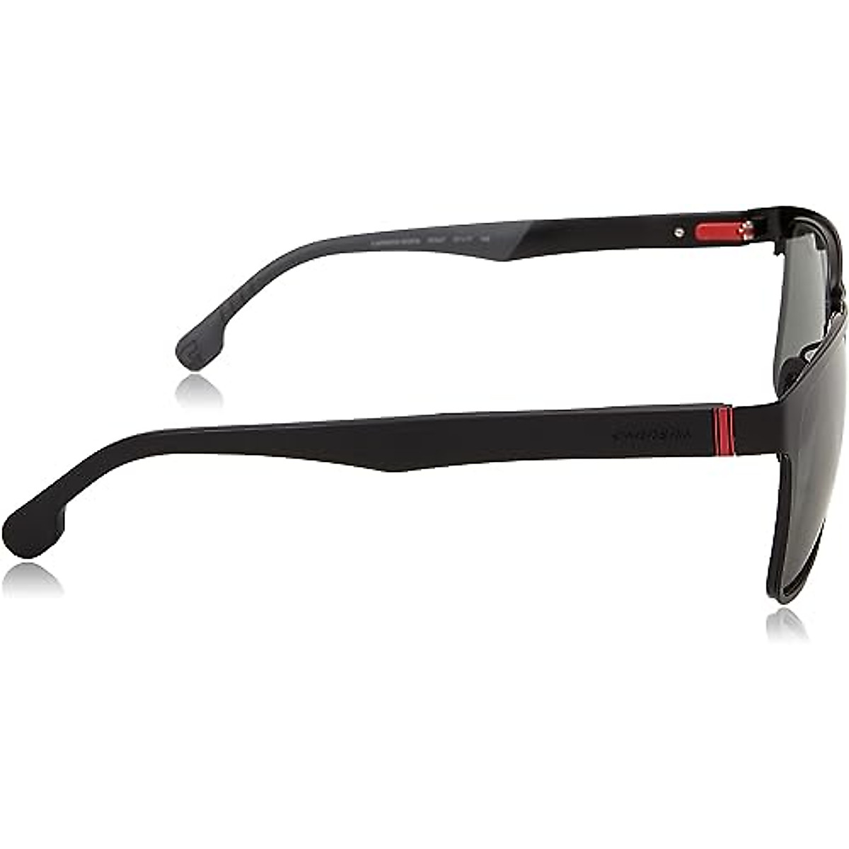 Carrera Men's CA8026/S Square Sunglasses, Matte Black, 57 mm