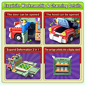 Maikerry 933 PCS PVZ Time Travel Set - Plants & Zombies Action Figures, Toys for Game Fans, Party & Birthday Gifts for Boys & Girls