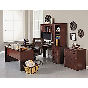 Realspace Broadstreet Executive U-shaped Office Desk - Hutch sold separately