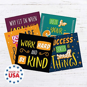 Canopy Street Kids' Affirmation Lunch Box Notes / 3.5" Square Motivational Lunch Box Cards/Pack of 60 Encouraging Mini Notes