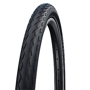 Schwalbe - Marathon Ebike and Touring Wire Clincher Bike Tire | 700 x 28 | Performance Line | Black/Reflective