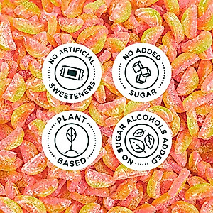 SmartSweets Sourmelon bites, Low Sugar Gummy Candy (3g), Low Calorie (130), Gluten-Free -1.8oz (Pack of 6) Packaging may vary