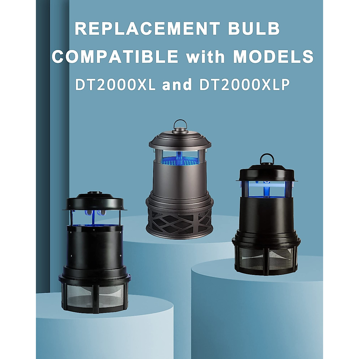 Shootingstar 4 Pack 32050 Replacement Bulbs Compatible with Dyna Trap DT2000XLP DT2000XL DT3012, T5 6W Dyna Trap 1 Acre Mosquito & Flying Insect Trap Replacement UV Bulb