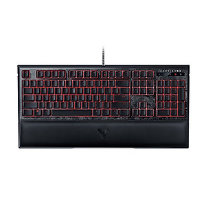 Razer Destiny 2 Ornata Chroma: Mecha-Membrane - Individually Backlit Mid-Height Keys - Leatherette Wrist Rest - Gaming Keyboard