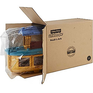 Fisher-Price Little People Noah's Ark playset with 9 figures for toddler and preschool pretend play ages 1 to 5 years