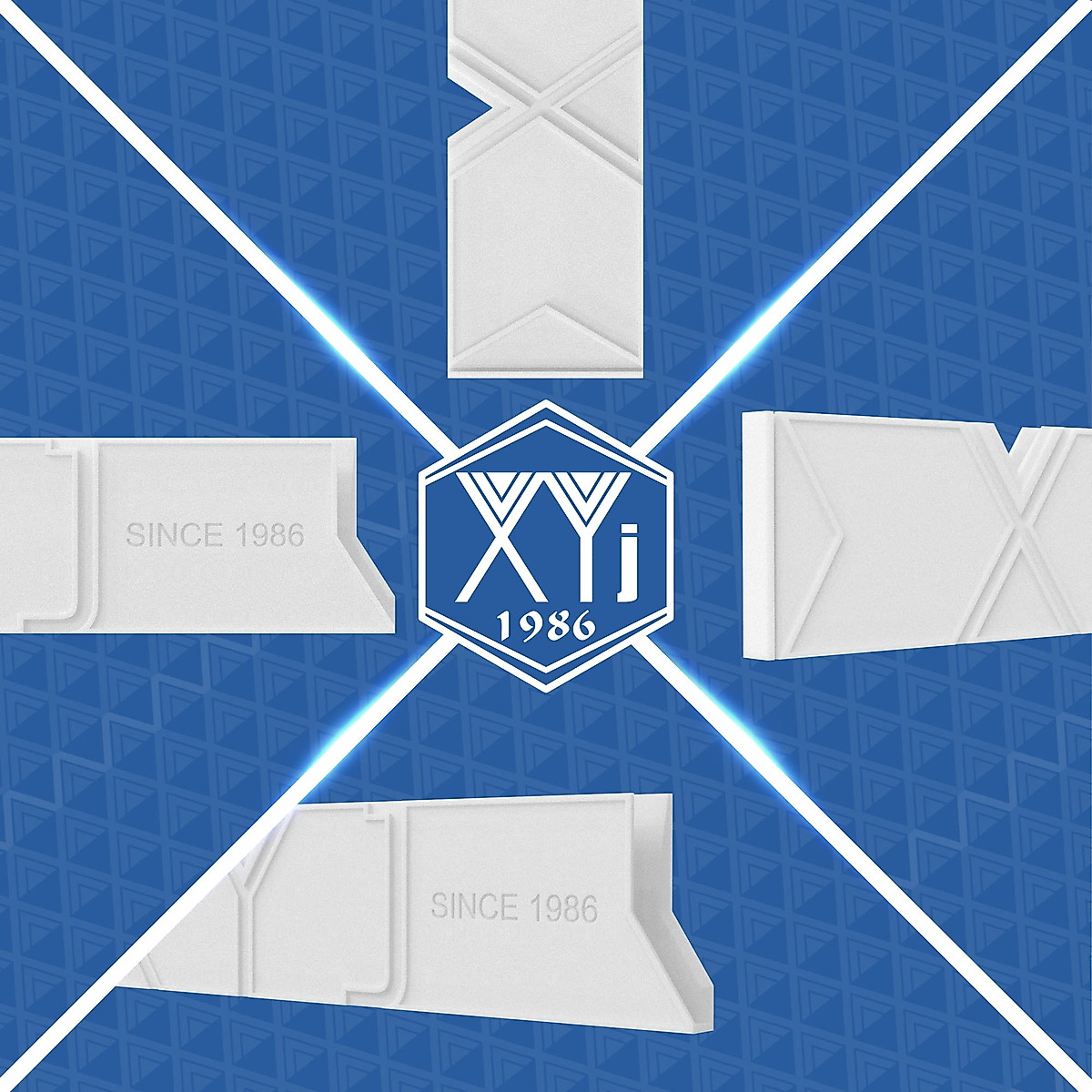 XYJ Universal Knife Guards,Plastic Chef Knives Sheath Holder,Cleaver Cover,Kitchen Knives Sleeves Case Great For Drawer Knife Roll (10 x 1.5 Inch)