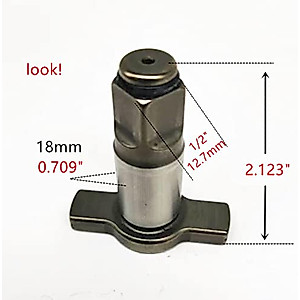 Kit 1/2in. Anvil N866410 N880093 N851276 Replace for Dewalt DCF899 DCF899B DCF899M1 DCF899P1 DCF899P2 type 4 mpact Wrench chuck 18mm Detent Pin Anvil Driver Spindle Hammer Block
