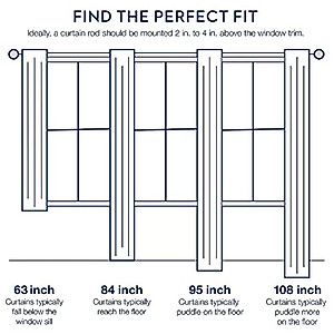 Brayden Studio Wegner Solid Color 63 Inch Room Darkening Thermal Single Curtain Panel in Charcoal