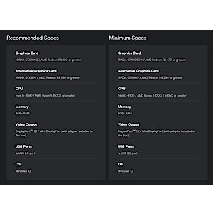 Oculus Rift S PC-Powered VR Gaming Headset - 301-00178 (Renewed)