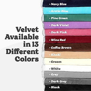 TUCO DEALS Ultra Soft 2.2 LBS (1kg) Chunky Yarn for Hand Knitting, Lush Velvet Fabric Tube Yarn to Make Handbags, Pillows, Blankets, Crafts (Grey)