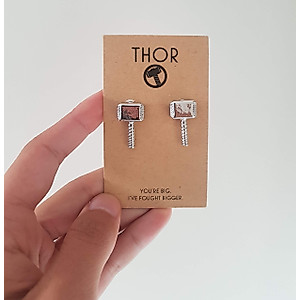 Superhero Cufflinks Wedding/Birthday Set of 5: Iron Man Spiderman Captain America Thor Hulk Marvel Collection