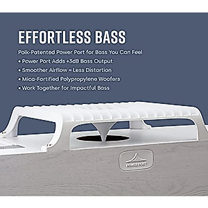 Polk Signature Elite ES15 Bookshelf Speaker - Hi-Res Audio Certified, Dolby Atmos & DTS:X Compatible, 1" Tweeter & 5.25" Woofer, Power Port Technology for Effortless Bass (Pair, Stunning Black)