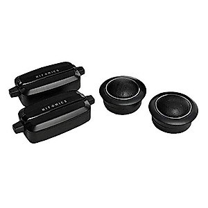Hifonics ZS65C Zeus 6.5" 2 Way Car Audio 400W Component Speaker Systems (2 Pack), Black