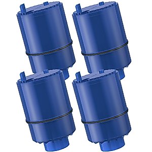 4-Pack Water Filter Replacement for PUR®, PUR® PLUS Faucet Water Filtration System, NSF Certified, Replace Mineral Core Faucet Mount Water Filter