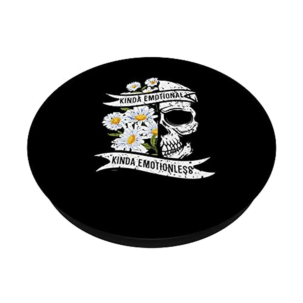 Kinda Emotional Kinda Emotionless Mental Health PopSockets Swappable PopGrip