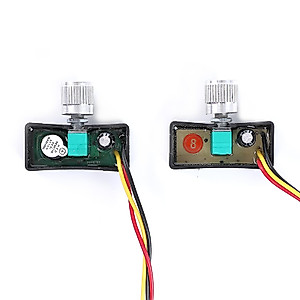 Adjustable Pressure Switch of Electric Spray, 12V Motor Speed Controller, Control Machine Rotation Speed, Suitable for Agriculture, Animal Husbandry, Fishery, Forestry (with Buzzer Alarm)