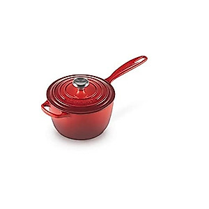Le Creuset Signature Enameled Cast-Iron Cookware Set, 10-Piece, Cerise