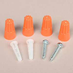 Global Industrial 2 Head LED Emergency Unit w/Fixed Optics