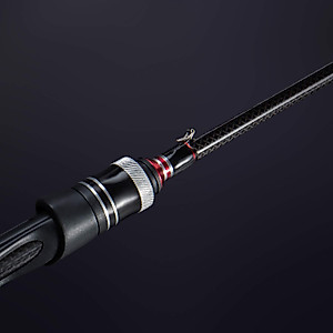 BERRYPRO 7-Feet Casting rods and Spinning rods, 24 Ton Carbon Fiber Baitcasting Fishing Rods - Two Piece Twin-Tip Rods and One Piece Rods (Twin-tip Spinning - 7' M & MH - 2pcs)