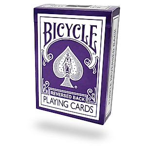 Purple Playing Cards Bicycle Deck